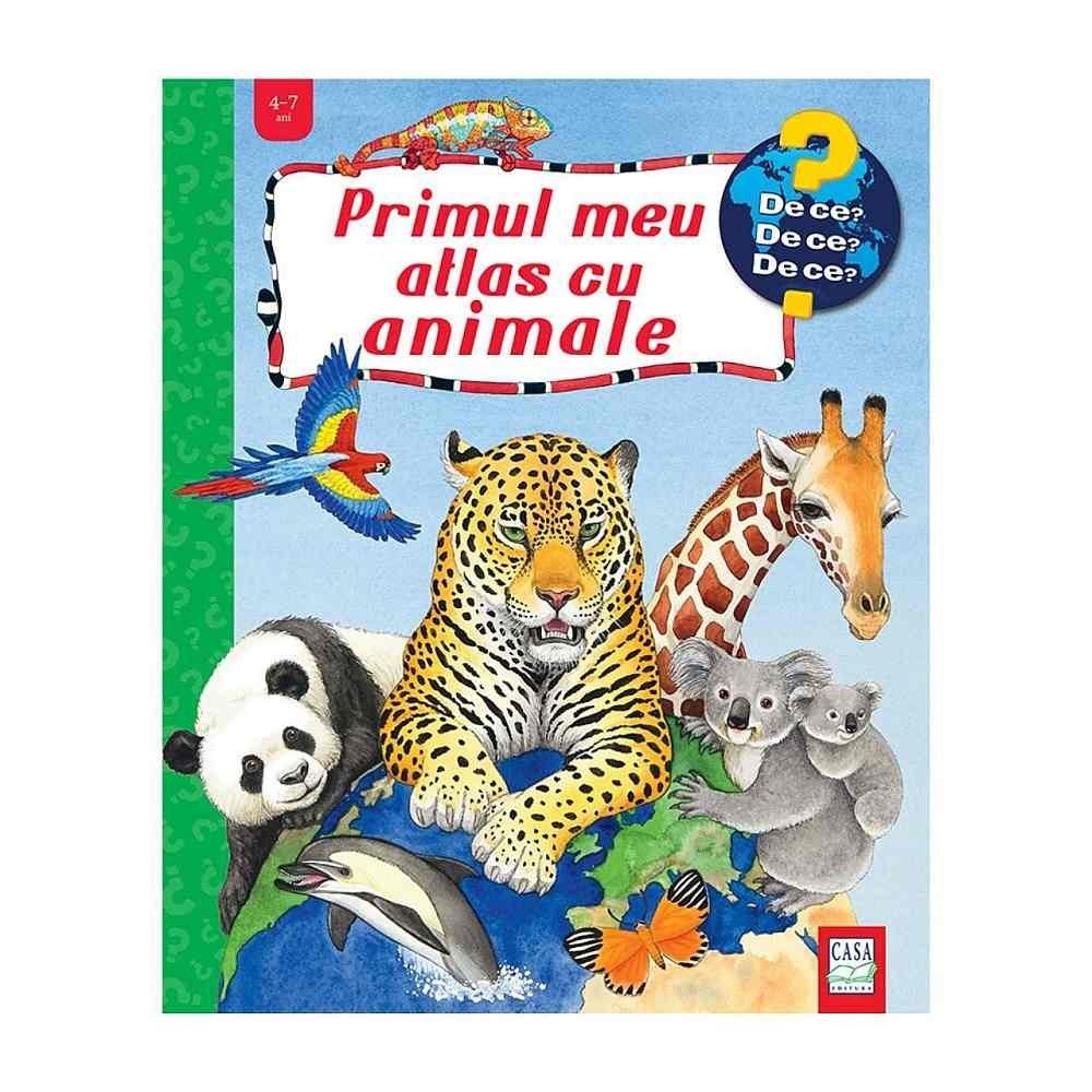 "Primul meu atlas cu animale" carte pentru copii de la Helener.com